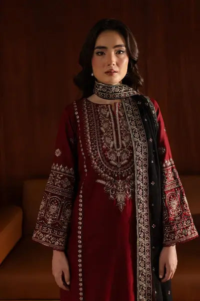 Lamar 3PC Embroidered Lawn Dress | LALAZAR Official Store – LALAZAR SHOP